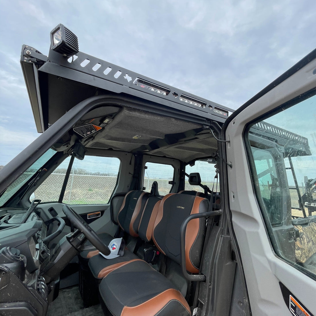 Can-Am Defender Crew Max Limited Ultra Extended Aluminum Top – Ranch Armor