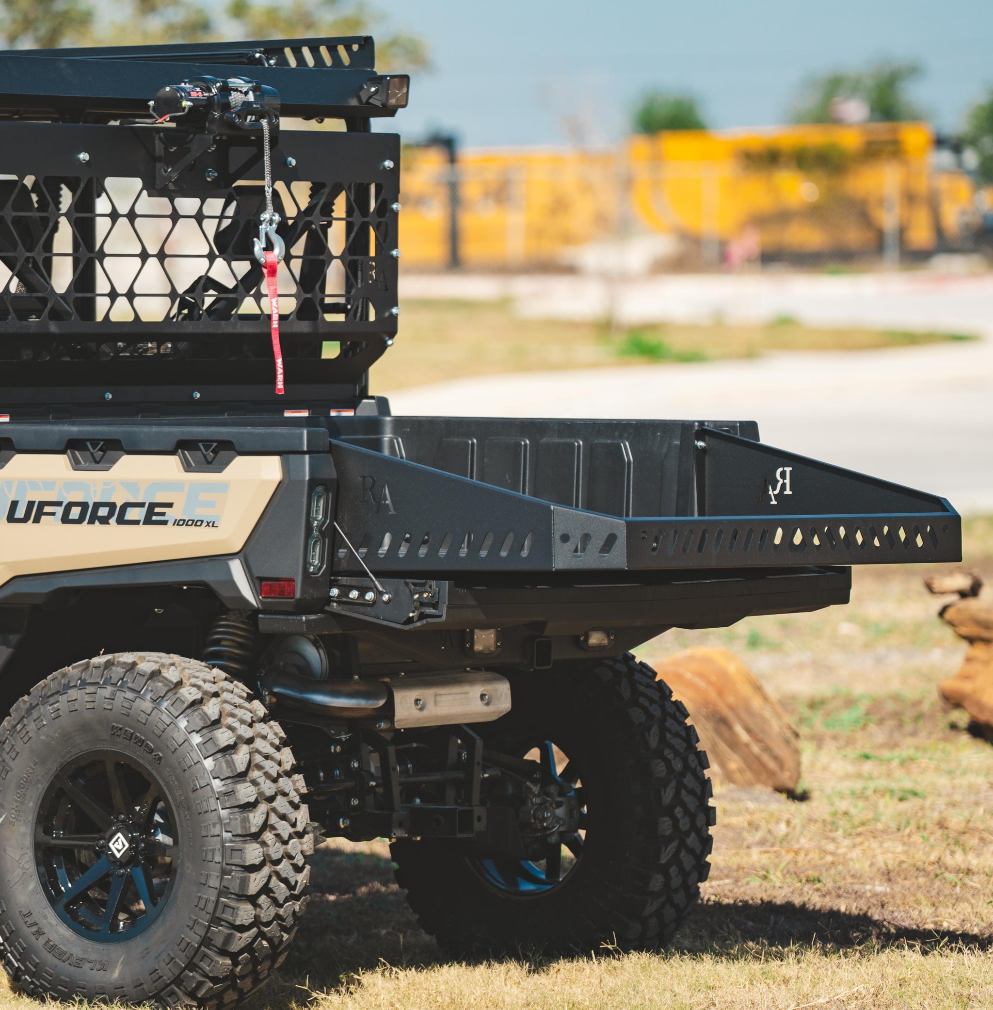 CFMoto UForce Bed Extension and Rear Storage Rack by Ranch Armor