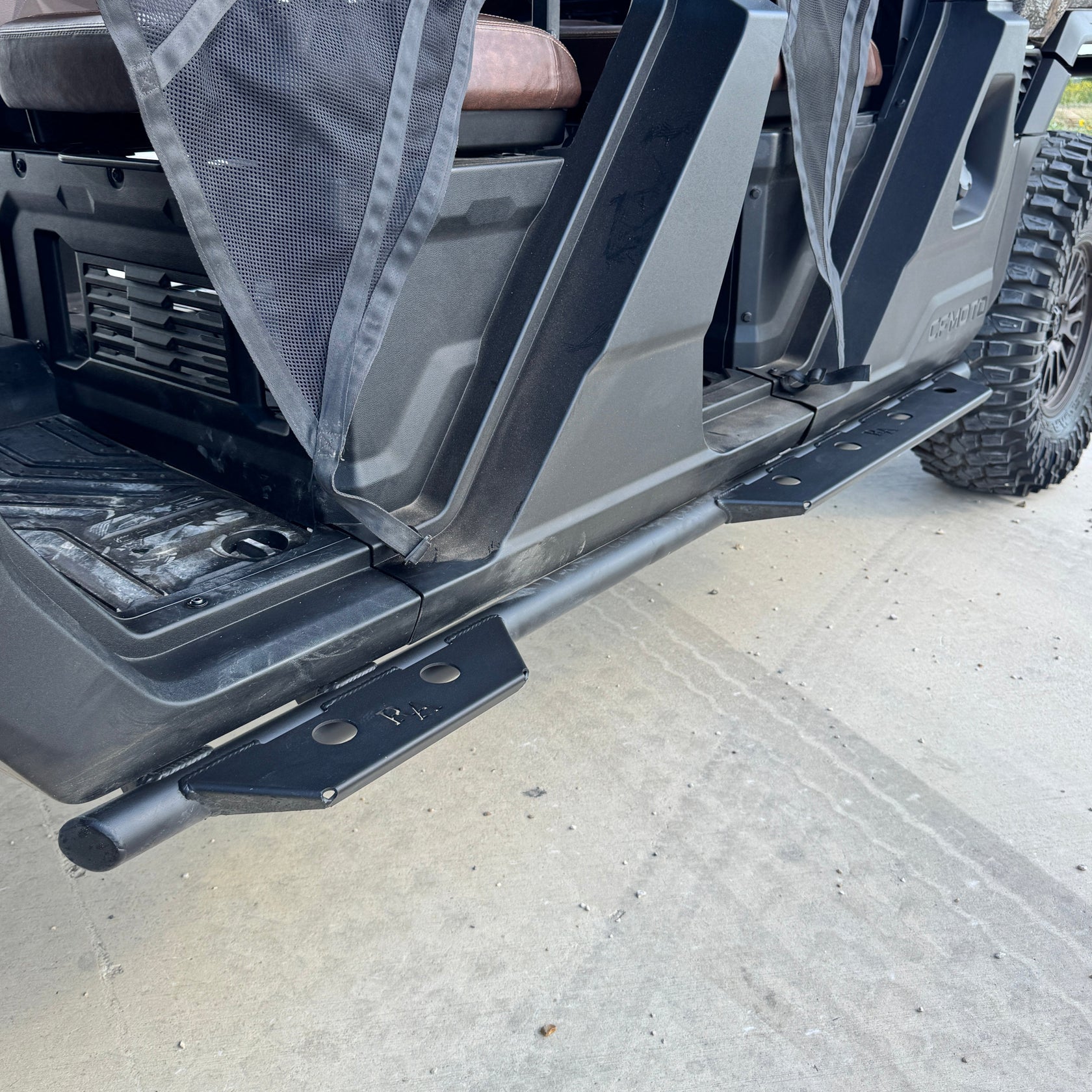 CFMoto UForce U10 Side Steps and Nerf Bars by Ranch Armor