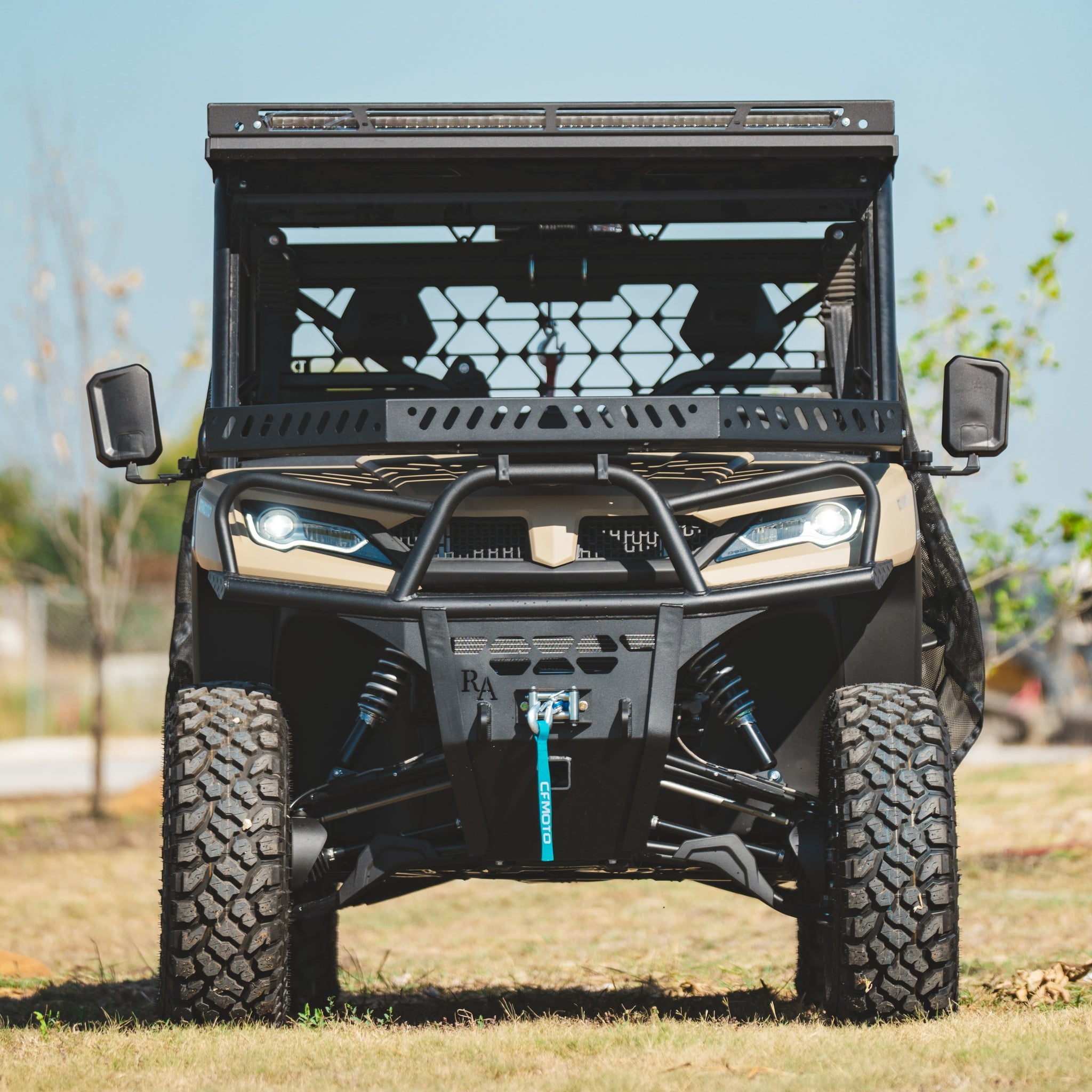 CFMoto UForce 1000 Ranch Armor Front Replacement Bumper and Grill Guard ...