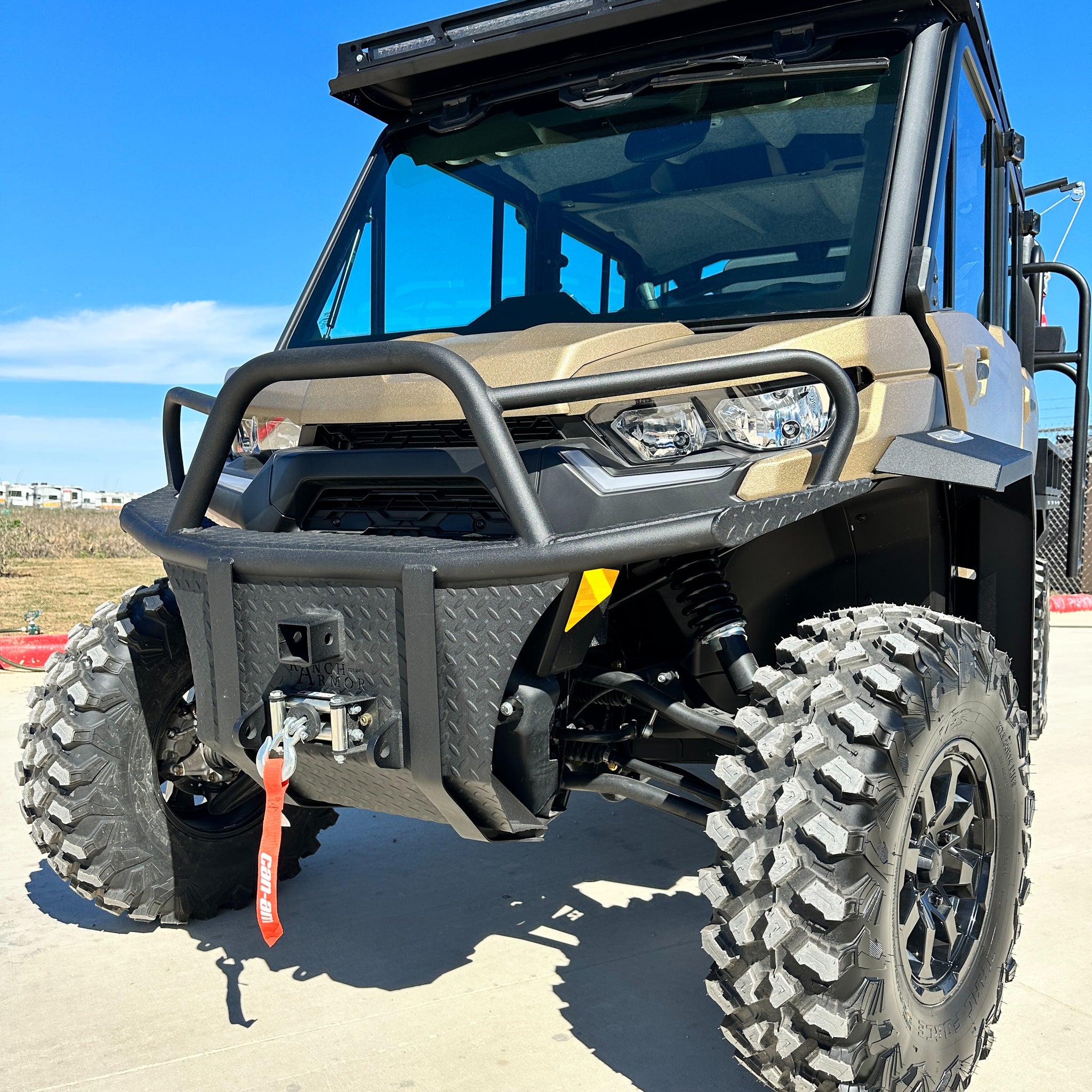 Can-Am Defender Front Bumper Brush Guard Replacement – Ranch Armor