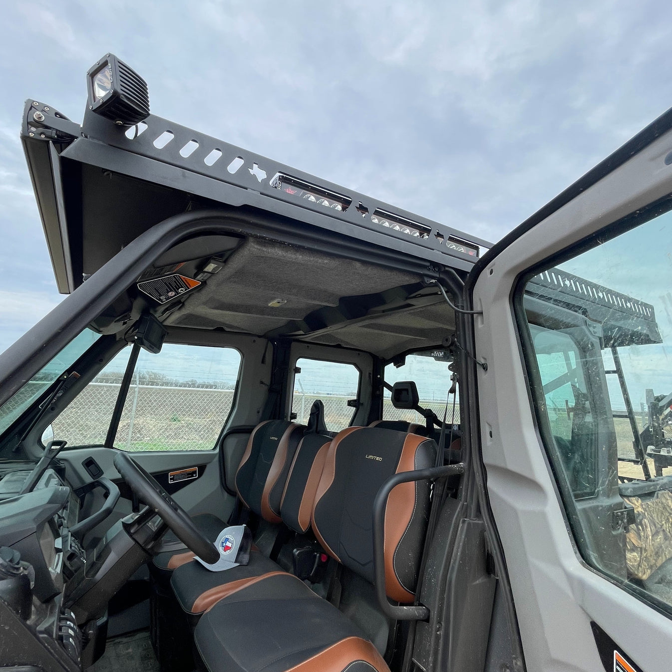 Can-Am Defender Crew Max Limited Ultra Extended Metal Top – Ranch Armor