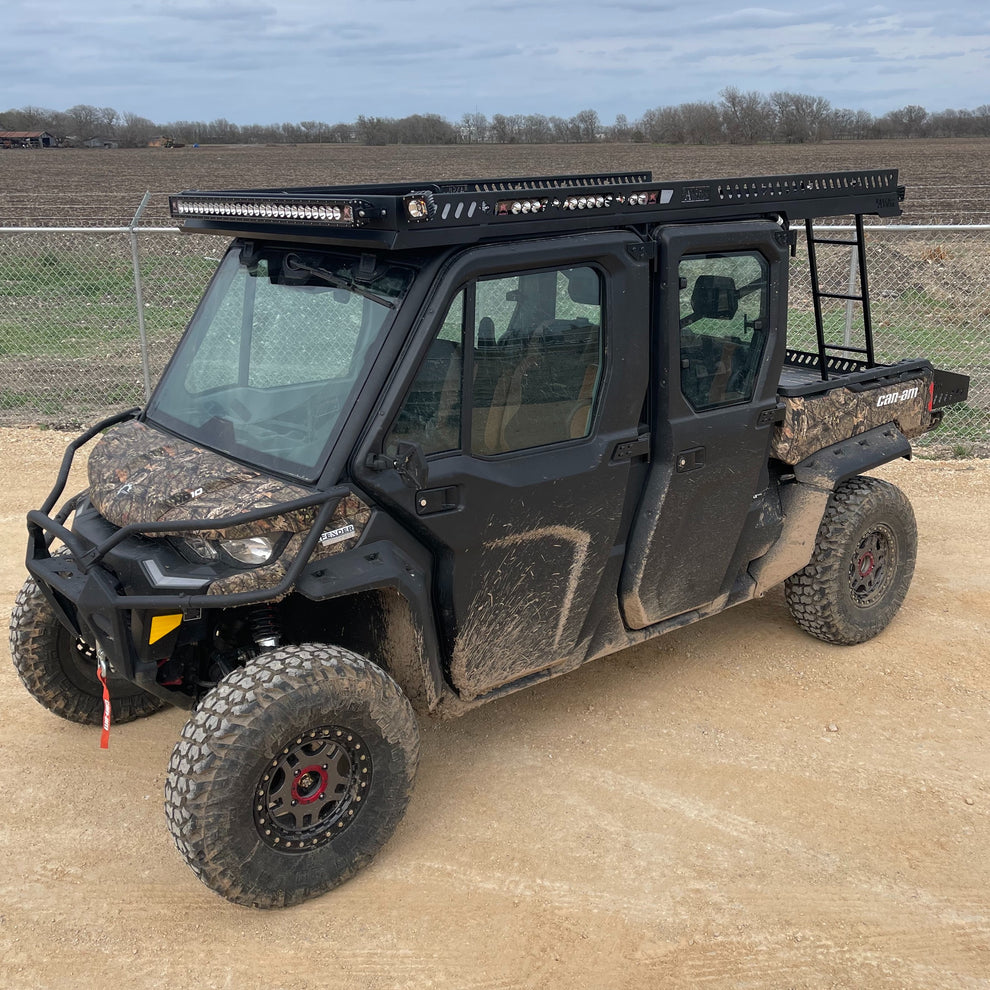 Can-Am Defender Crew Max Limited Ultra Extended Metal Top – Ranch Armor