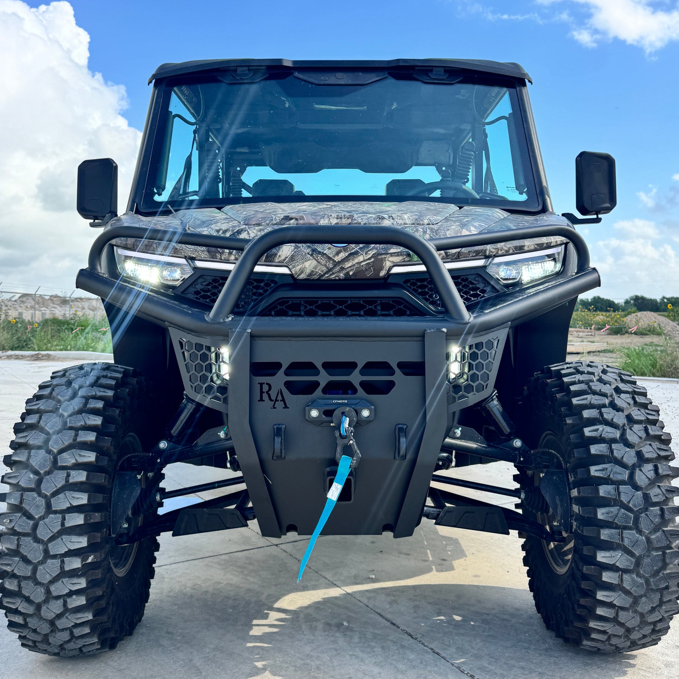 CFMoto UForce U10 Pro Front Bumper | Heavy-Duty Grill Guard | Ranch Armor