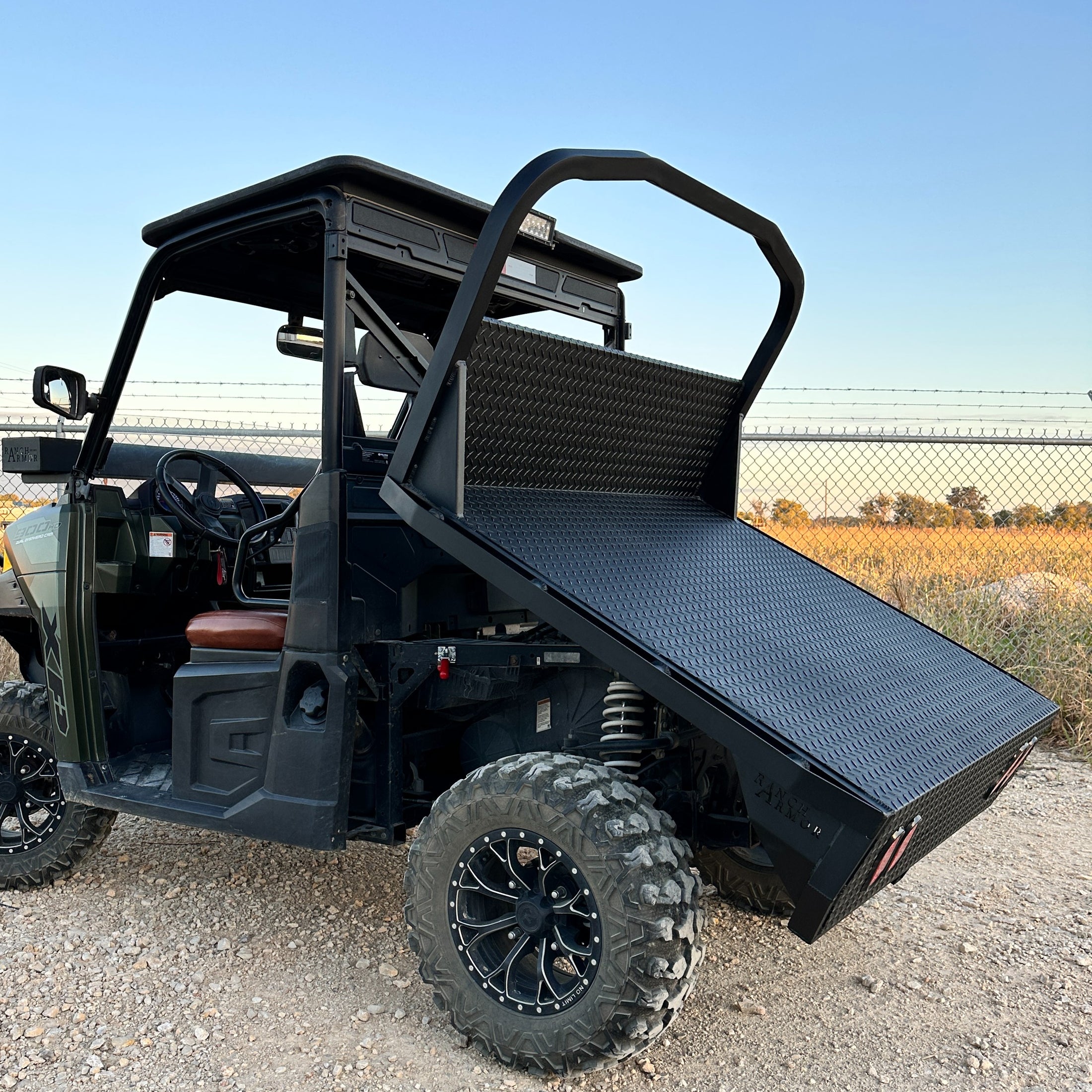 Polaris Ranger Aluminum Flat Bed by Ranch Armor
