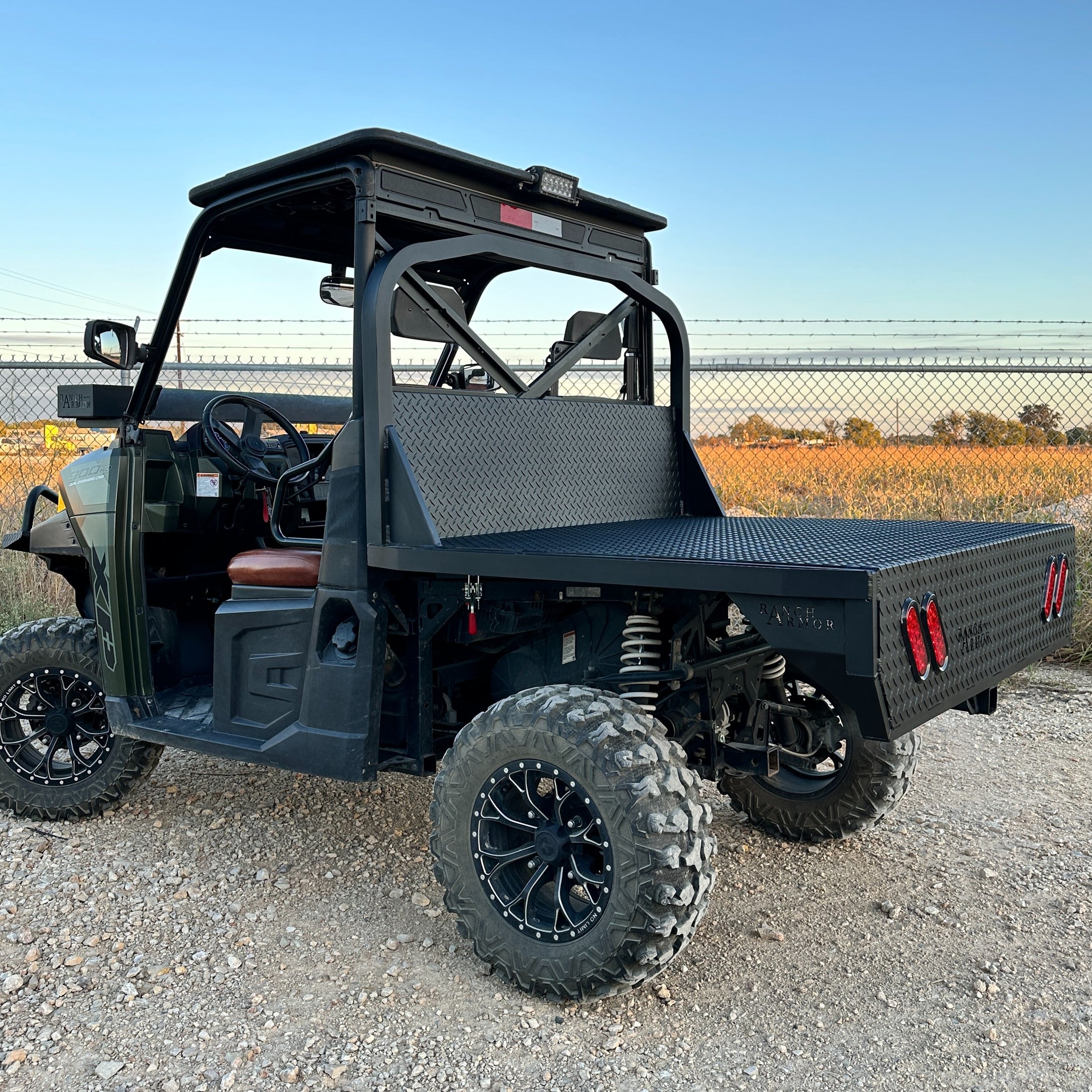 Polaris Ranger Aluminum Flat Bed by Ranch Armor