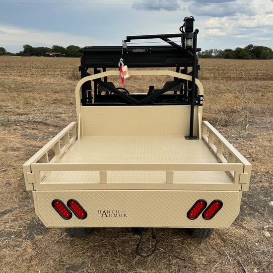 Polaris Ranger Aluminum Flat Bed by Ranch Armor