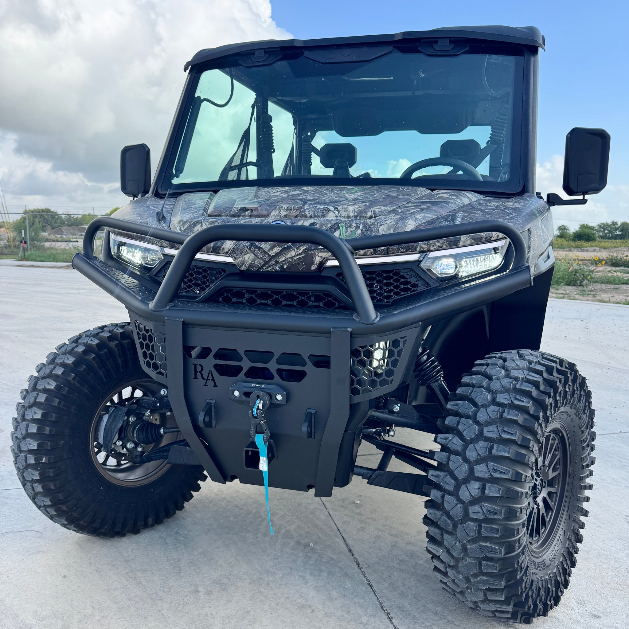CFMoto UForce U10 Pro Front Bumper | Heavy-Duty Grill Guard | Ranch Armor