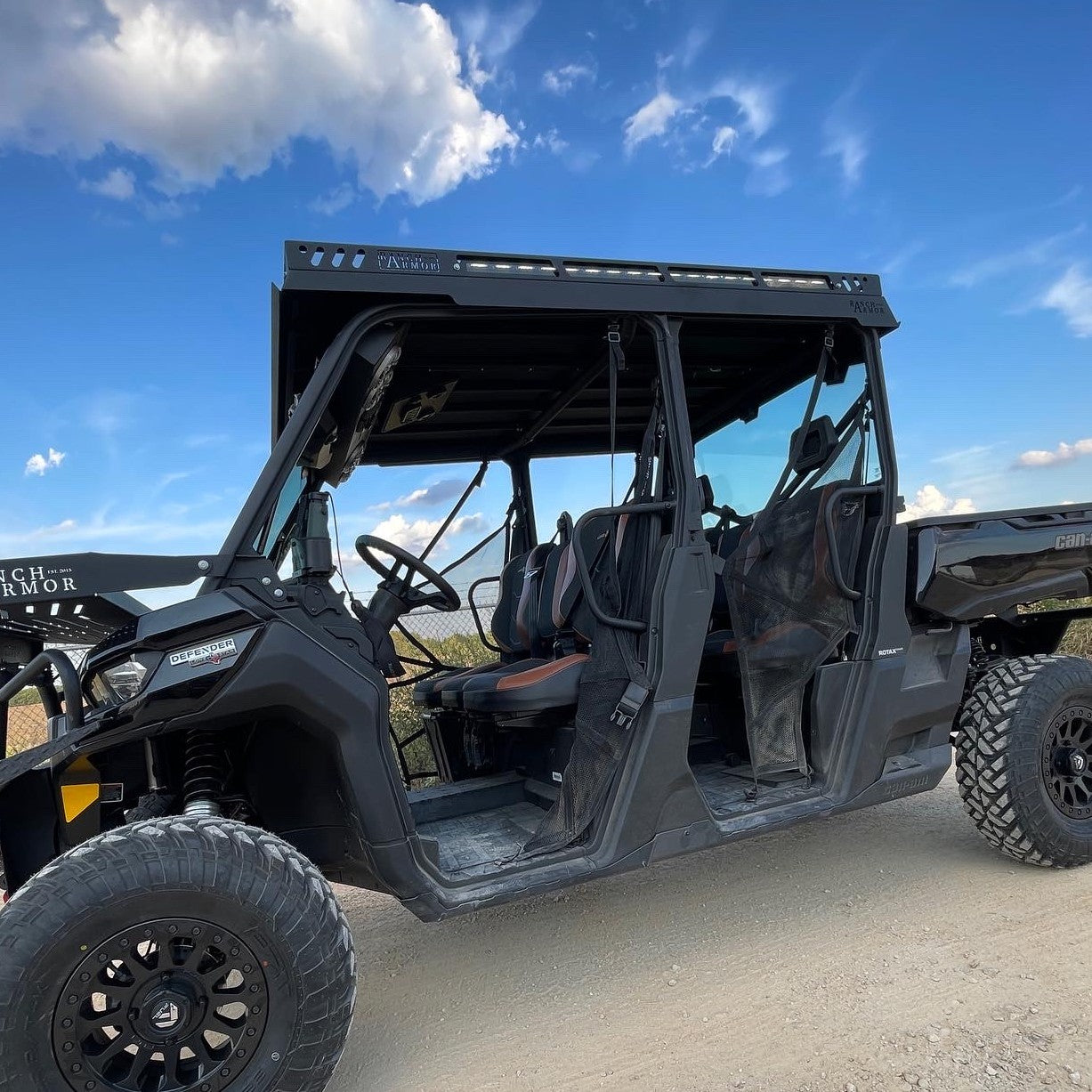 Can-Am Defender Max Crew Aluminum Top – Ranch Armor